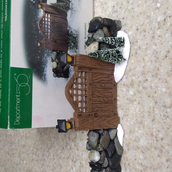 Department 56 | Accents | Fieldstone Entry Gate | Poshmark